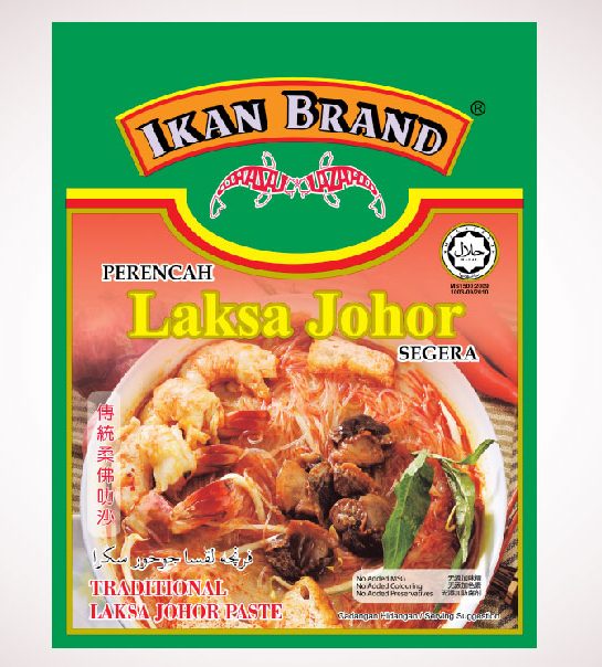 Instant Traditional Laksa Johor Paste - INSTANT PASTE MANUFACTURER, SRI ...